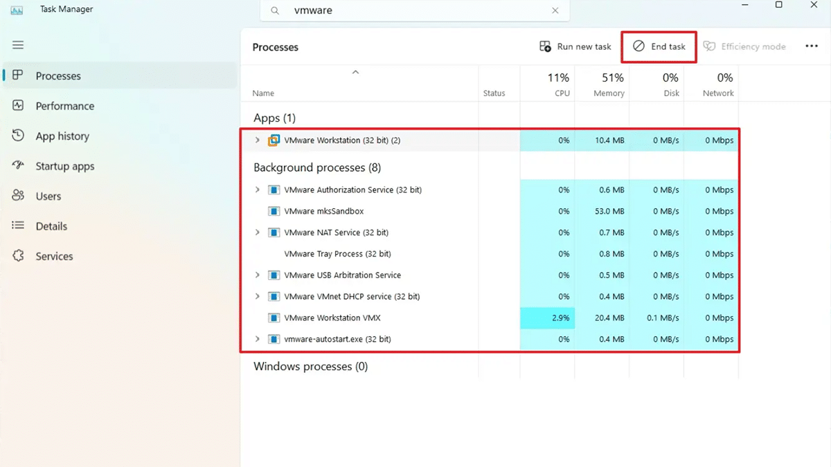 Cara memulai kembali vmware workstation tanpa harus reboot windows 11 ...