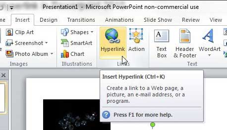 Cara membuat hyperlink di powerpoint 2010 - โลกแห่งกี๊ก