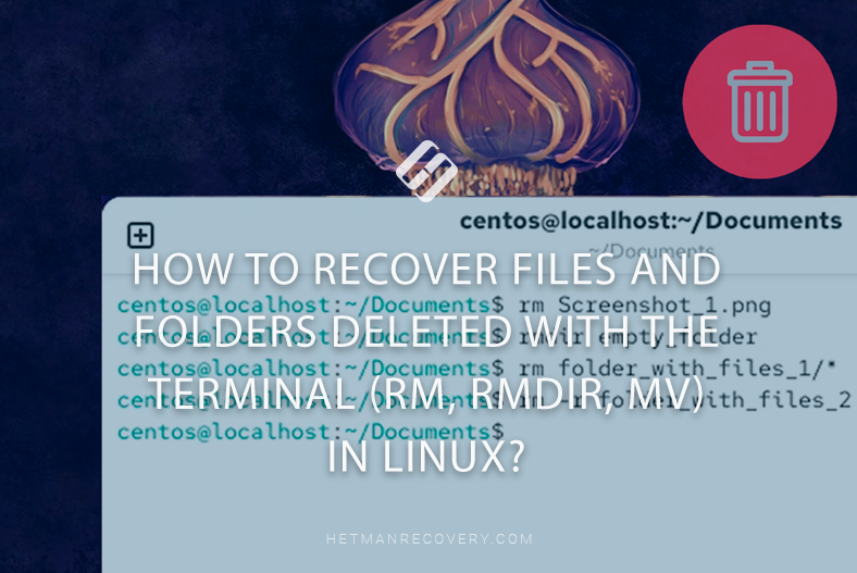 วิธีการกู้คืนไฟล์และโฟลเดอร์ที่ถูกลบด้วยเทอร์มินัล (RM, RMDIR, MV) ใน ...
